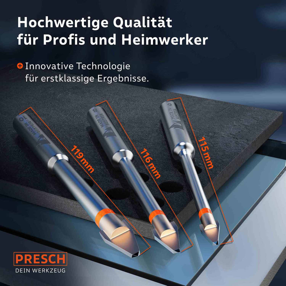Fliesenbohrer Set » Made in Austria » Jetzt bei PRESCH® kaufen